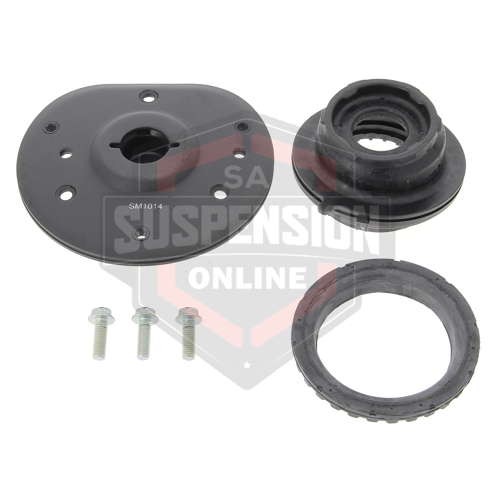 KYB Suspension Strut Mount- Incl. Bearing, Mounting Nuts/Bolts ...