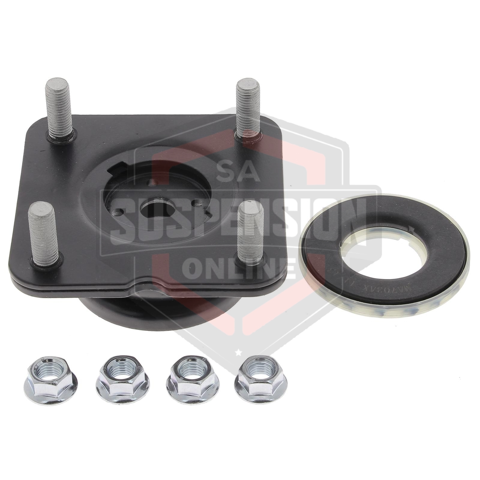 KYB Suspension Strut Mount- Incl. Bearing & Mounting Nuts/Bolts ...