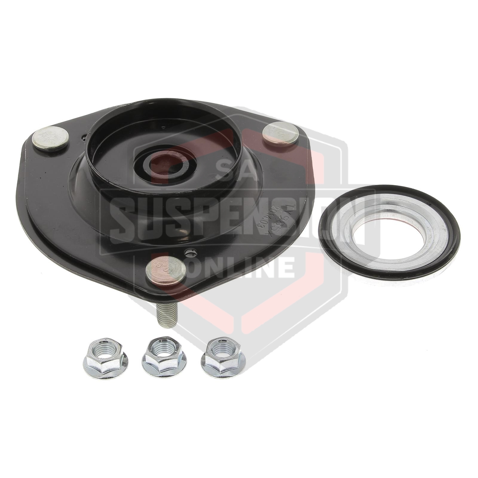 KYB Suspension Strut Mount- Incl. Bearing & Mounting Nuts/Bolts ...