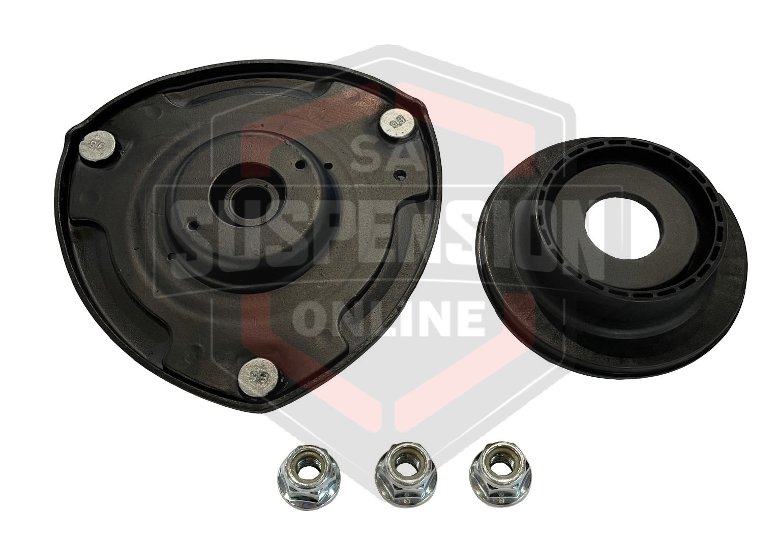 KYB Suspension Strut Mount- Incl. Bearing & Mounting Nuts/Bolts ...