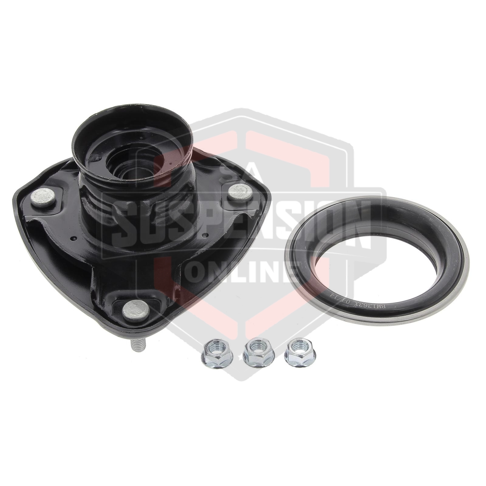 KYB Suspension Strut Mount- Incl. Bearing & Mounting Nuts/Bolts ...