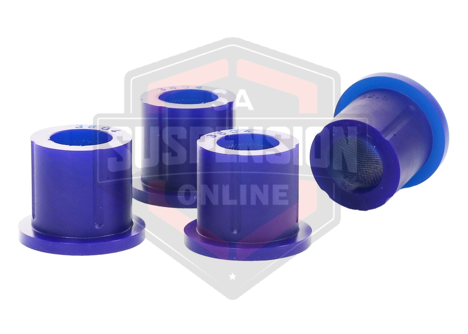 SuperPro Spring Rear Lower Bush Kit (Bushing- leaf spring) - Superpro