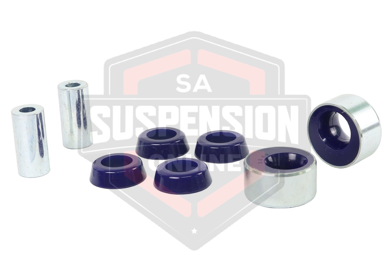 SuperPro Control Arm Lower-fits rear Bush Kit - Double Offset (Mounting ...