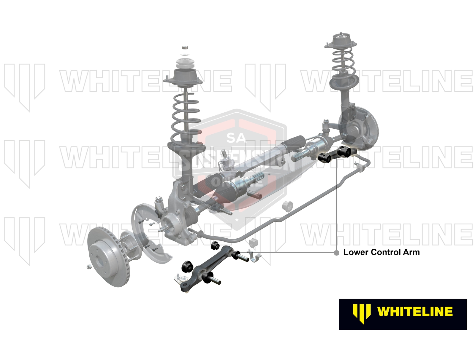 Control Arm Lower - Arm (Control/Trailing Arm- wheel suspension ...