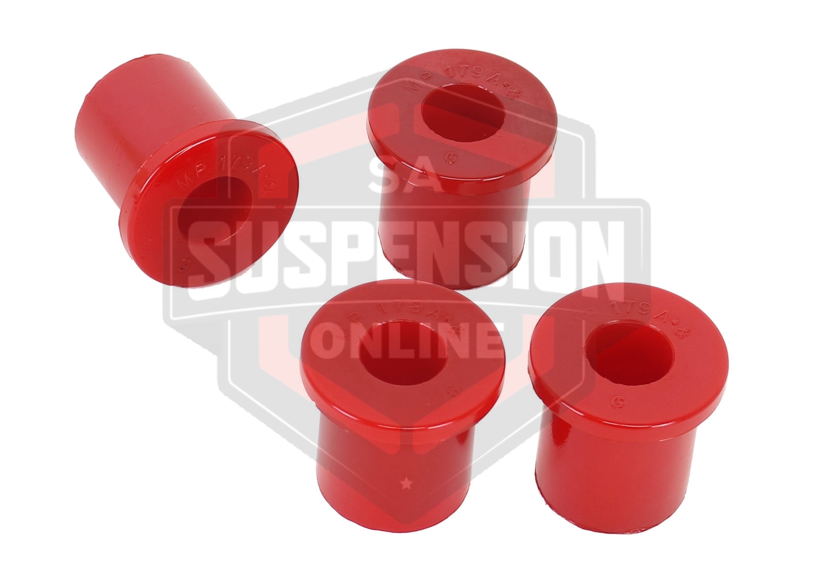 Leaf Spring - Front Eye Bushing Kit (Bushing- leaf spring) fits rear ...