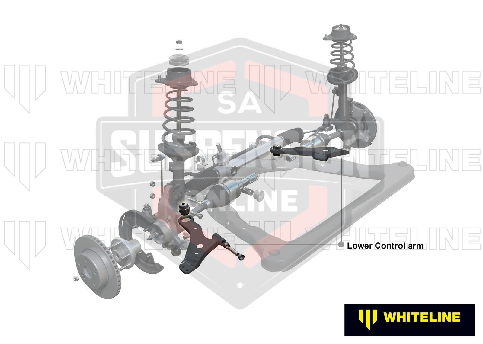 Control Arm Lower - Arm (Control/Trailing Arm- wheel suspension ...