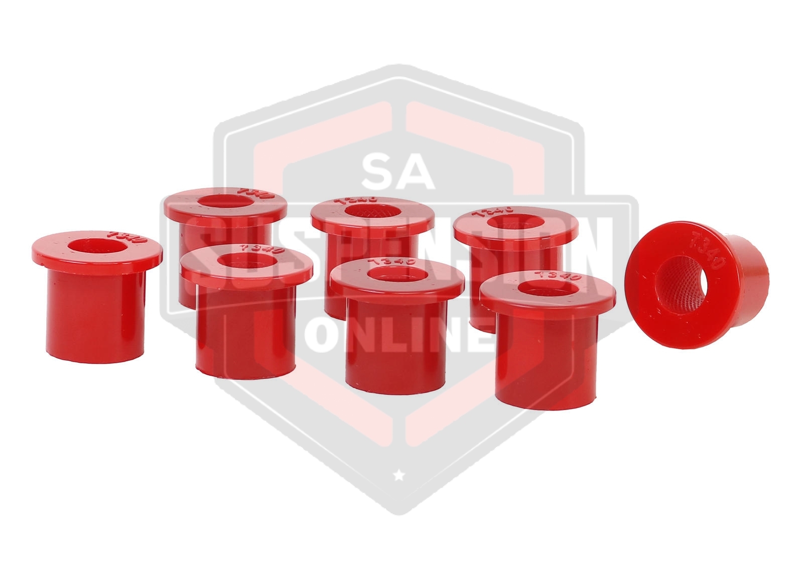 Leaf Spring - fits rear Eye and ShFits Ackle Bushing Kit (Bushing- leaf ...