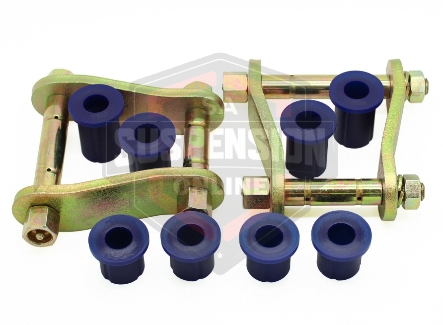 SuperPro Greasable ShFits Ackle and Bushing Kit (Bushing- leaf spring ...