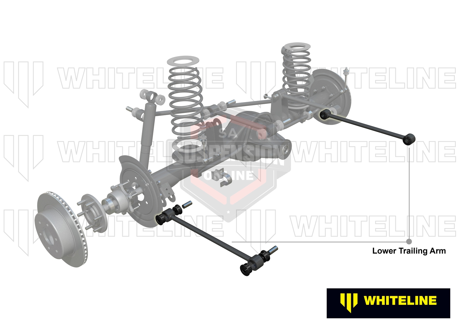 Trailing Arm Lower - Arm (Control/Trailing Arm- wheel suspension ...