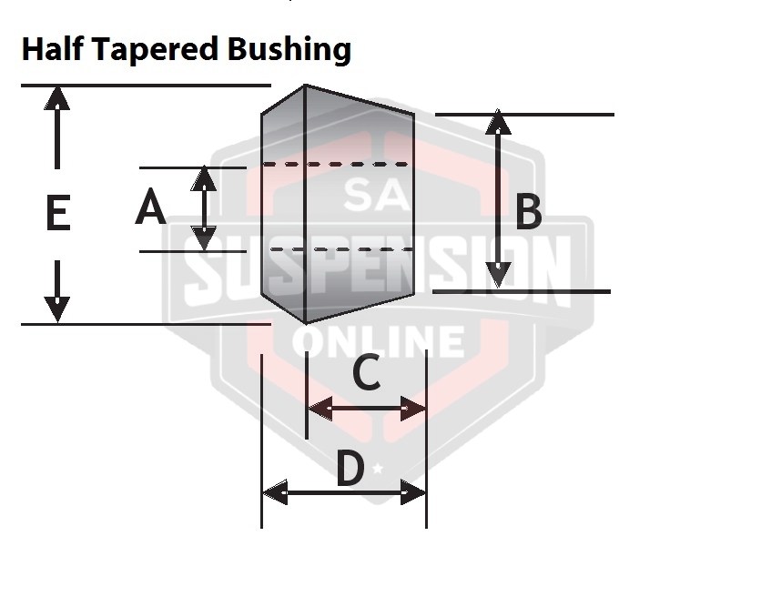 SuperPro Bushing Kit (Bush- shock absorber) - Superpro
